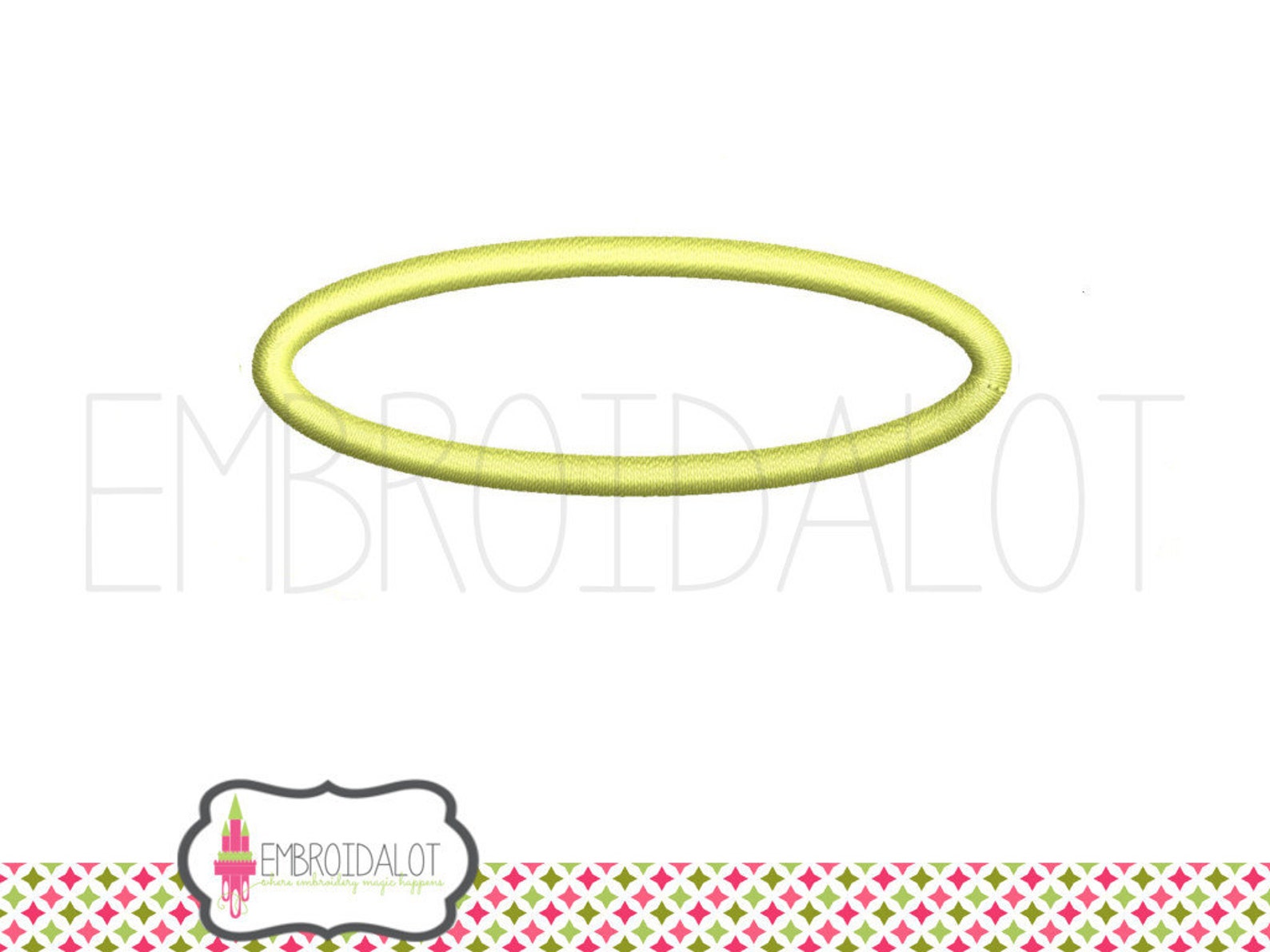 Mini Halo Embroidery Design. Pretty Machine Embroidery Design - Etsy