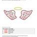 Angel Monogram Frame Applique Embroidery Design. Angel Applique Machine ...
