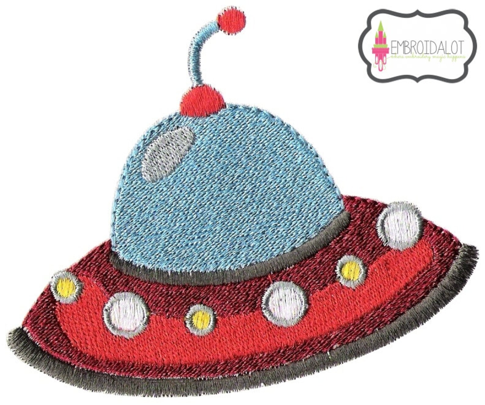 Space Machine Embroidery Design Set. BLAST OFFFF.... Astronaut ...