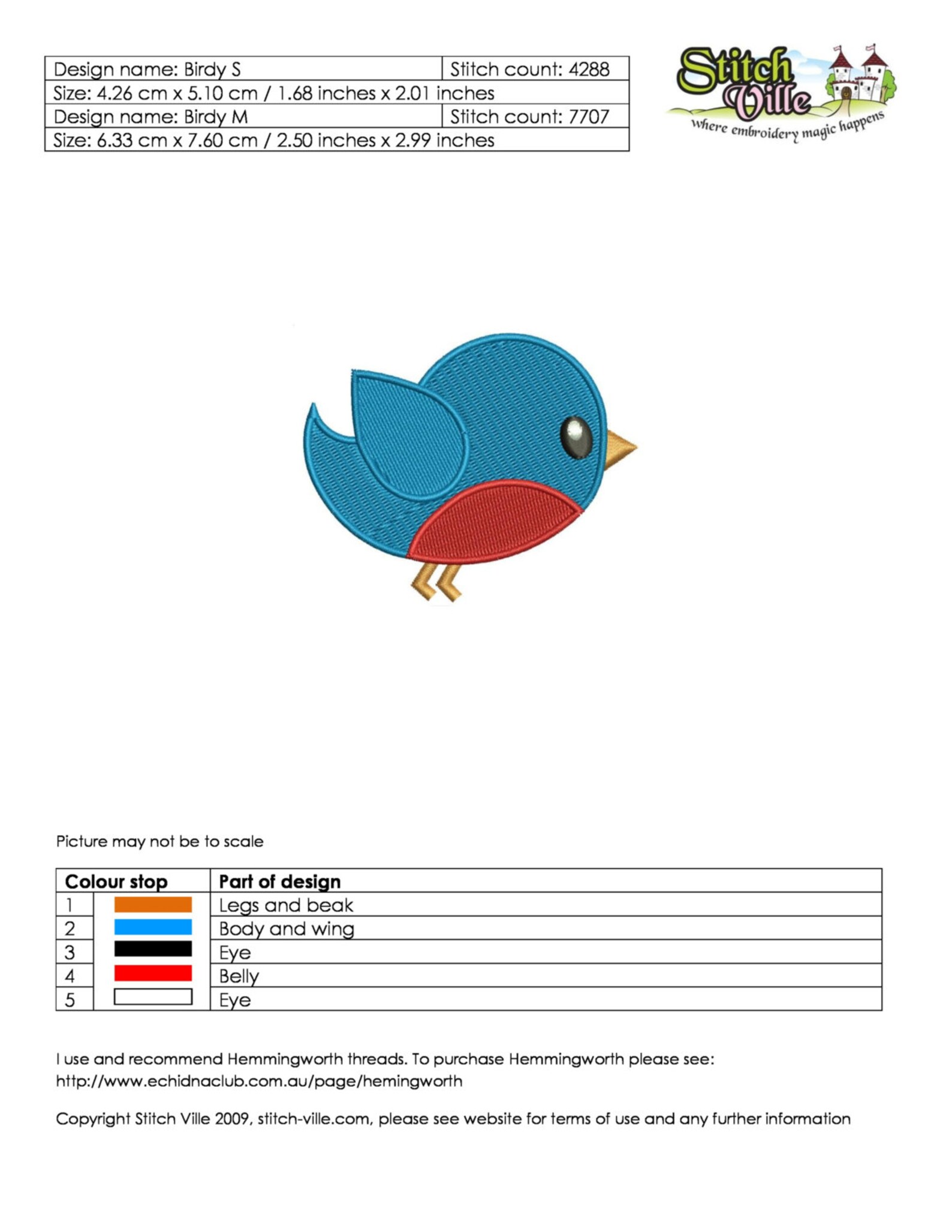 Bird Machine Embroidery Design. Such a Cute Chubby Little Bird - Etsy