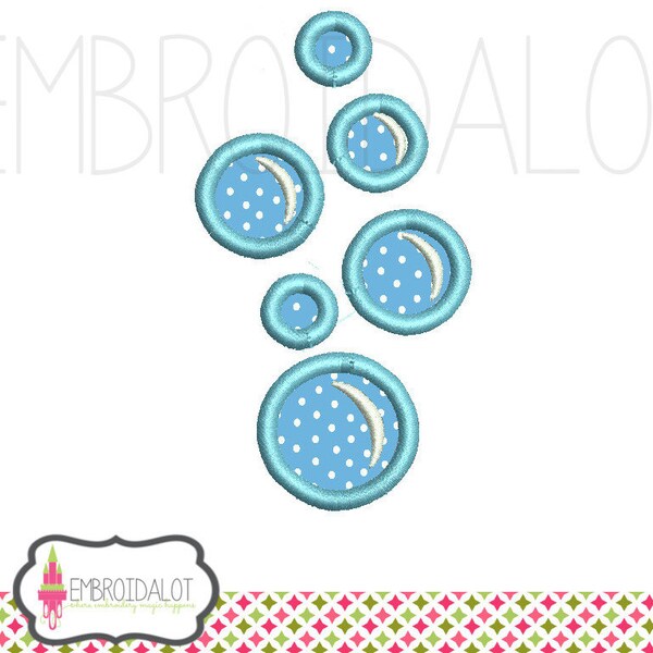 Bubble Applique - Etsy