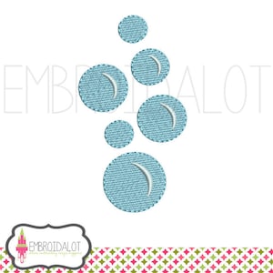 Bubble Machine Embroidery Design. Cute Bubble Embroidery Design. Bath ...