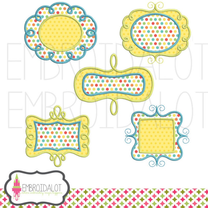 Swirly Frames - Etsy