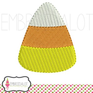 Candy Corn Embroidery Design. Mini Candy Corn Machine Embroidery in 7 ...