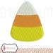 Candy Corn Embroidery Design. Mini Candy Corn Machine | Etsy