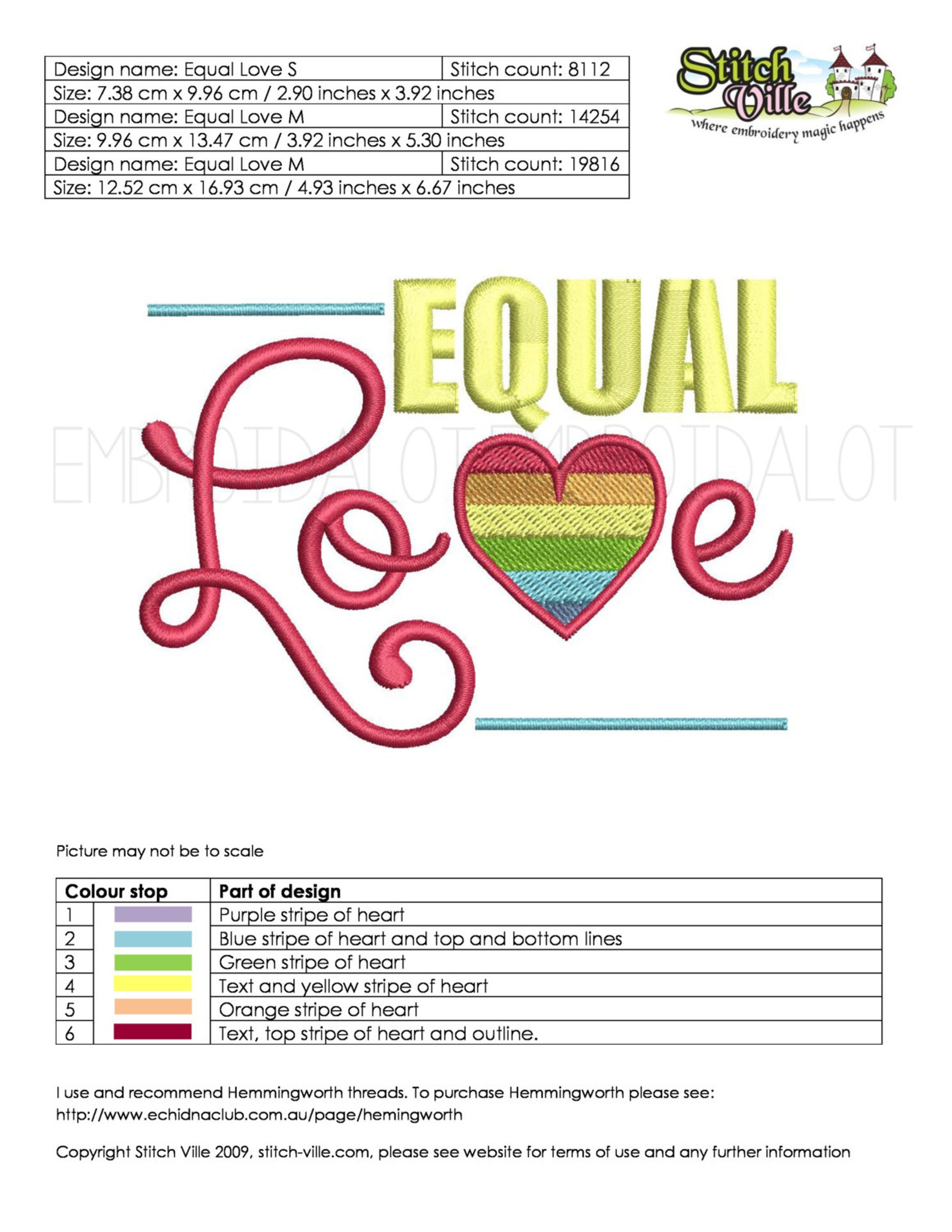 LGBT Machine Embroidery Design. Fun LGBT Embroidery Filled Heart and ...