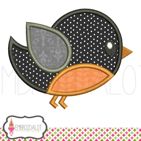 Robin Applique - Etsy