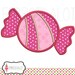 Lolly Applique Design. Sweet Applique Embroidery Design. Candy Applique ...