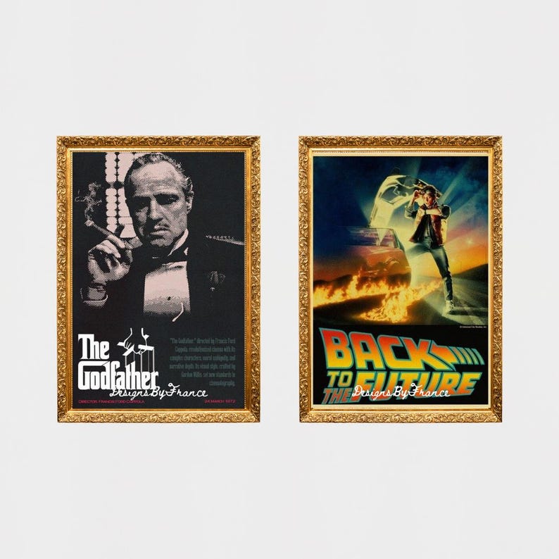 Vintage Movie Posters Collection | Classic Film Wall Art | Retro Cinema ...