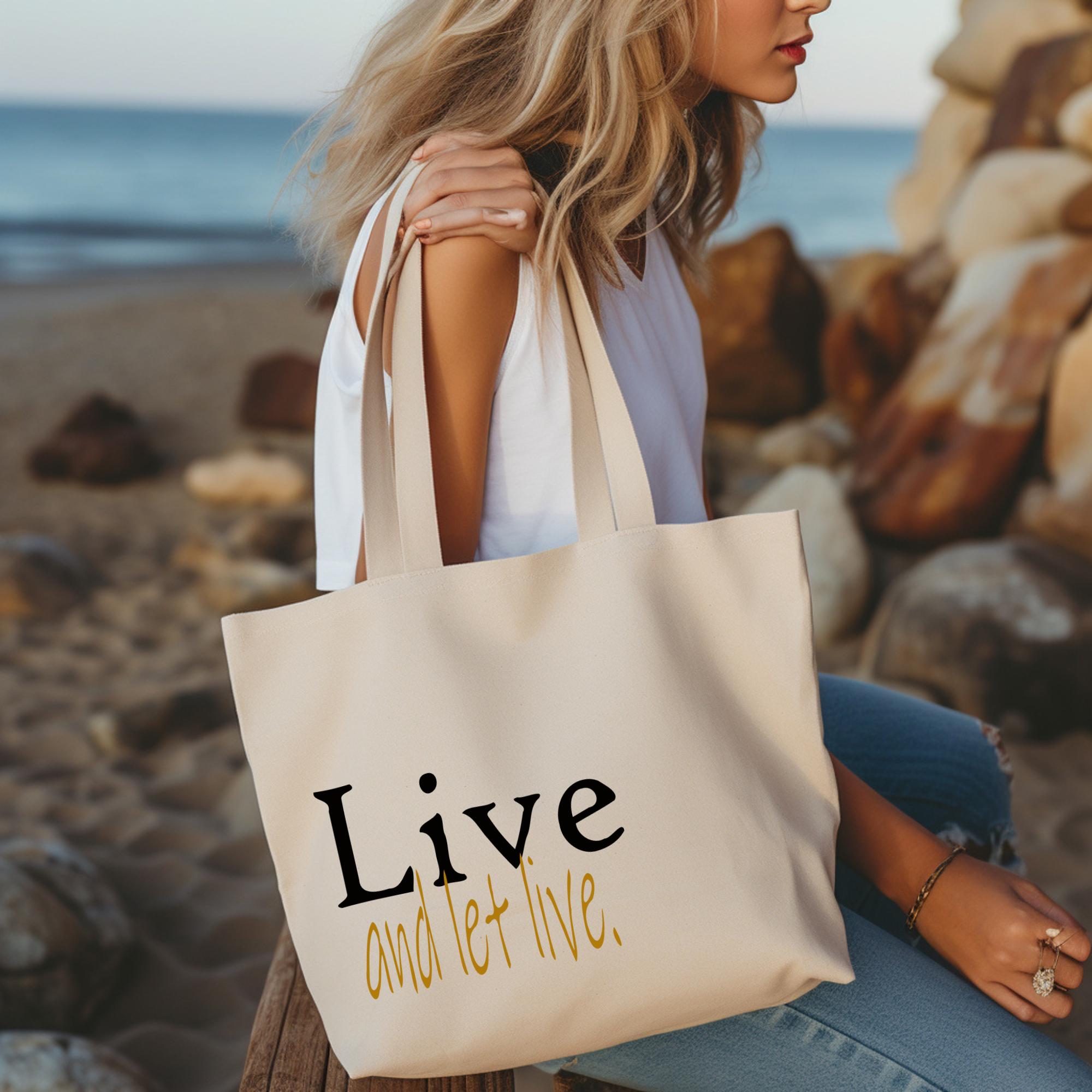 Live and Let Live Svg, Dxf, Png, Jpg Files, Live and Let Live Quote Svg ...