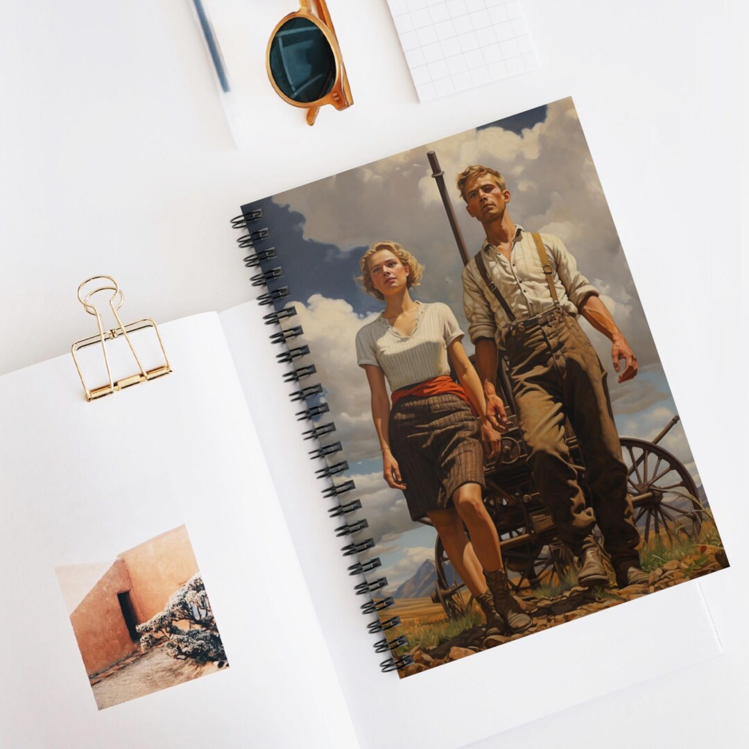 Pioneer Spiral Notebook - Ruled Line | Vintage Aesthetic, Creative ...