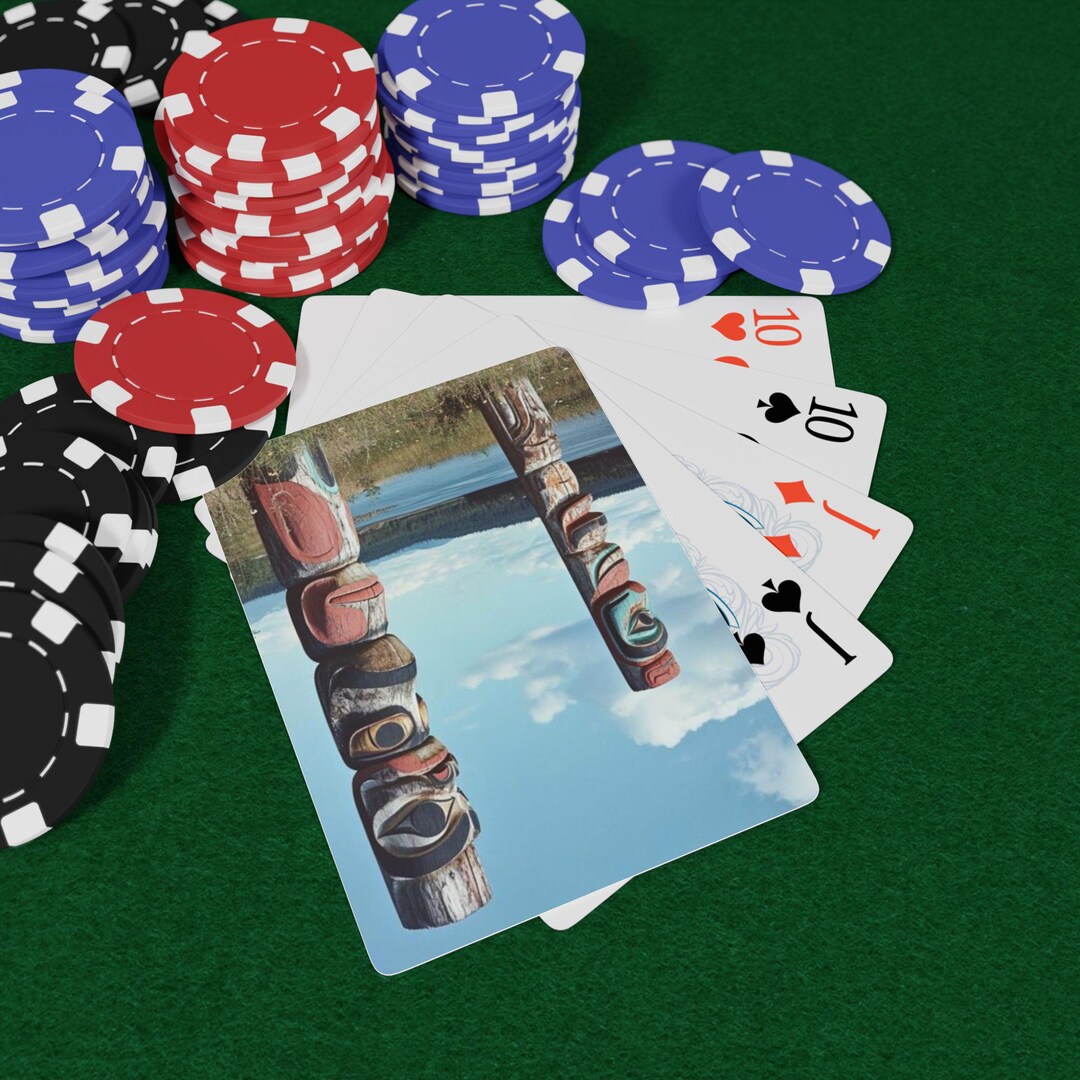 Totem Poles Playing Cards - Indigenous Art, Native American Heritage ...