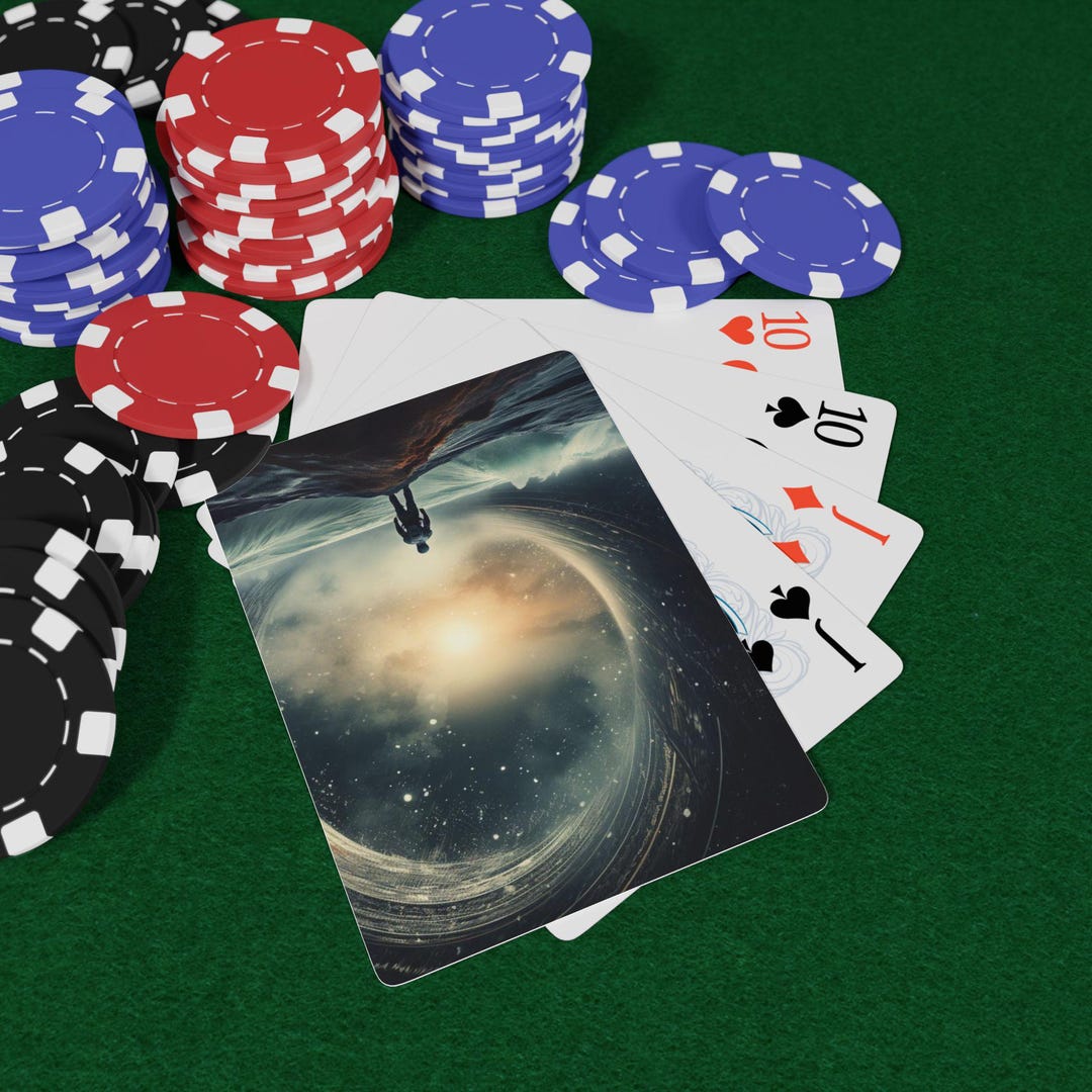 Interstellar Playing Cards - Cosmic Space Deck, Futuristic Galaxy Art ...
