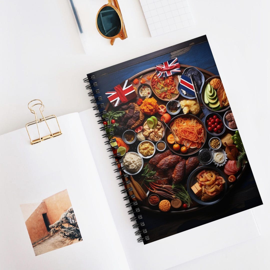 Australia Food Spiral Notebook - Perfect for Foodies, Chefs, Cooking ...
