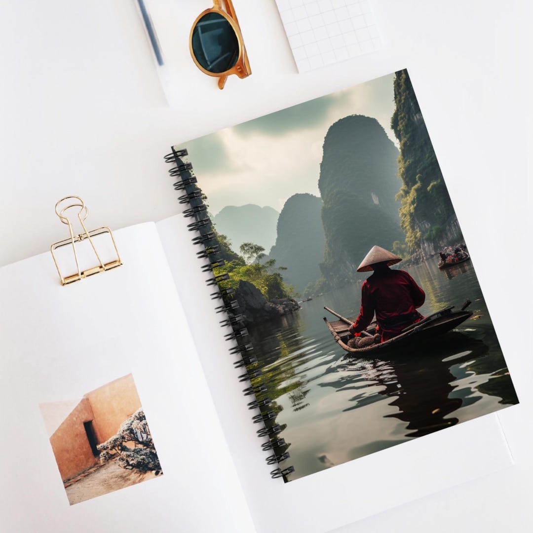 Vietnam Spiral Notebook for Dreamers and Adventurers, Travel Journal ...