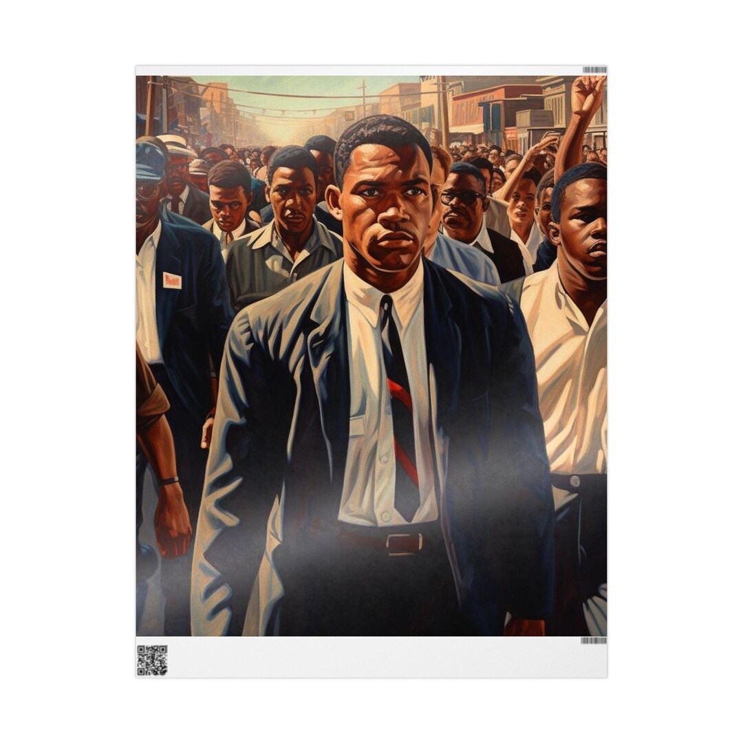 Civil Rights Movement Wrapping Paper - Unique Gift Wrap for All ...