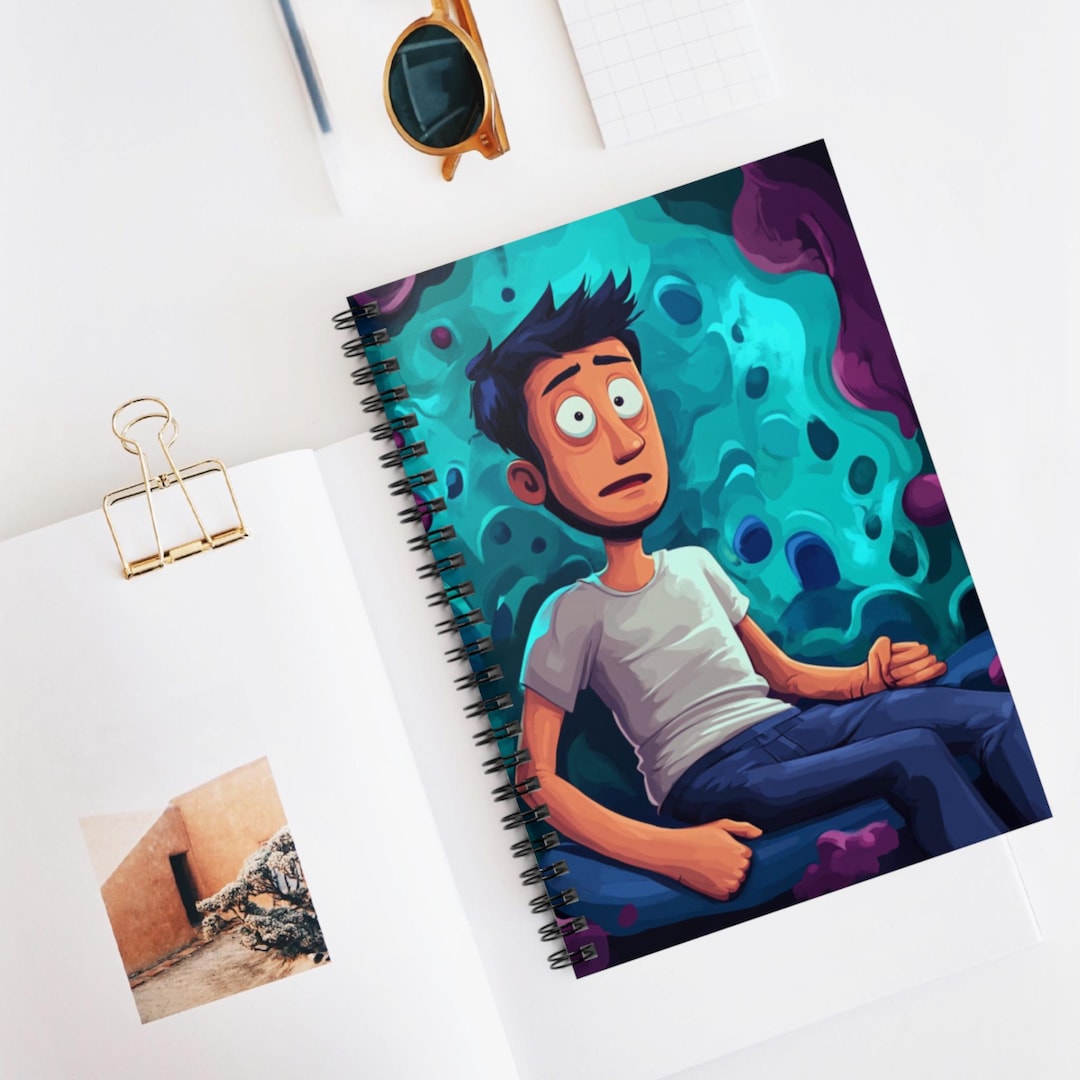 Digestive Relief Spiral Notebook - Ruled Line, Creative Art Journal ...