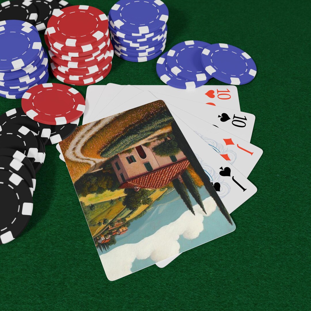 Italian Countryside Poker Playing Cards Set, Perfect Gift for Card Game ...