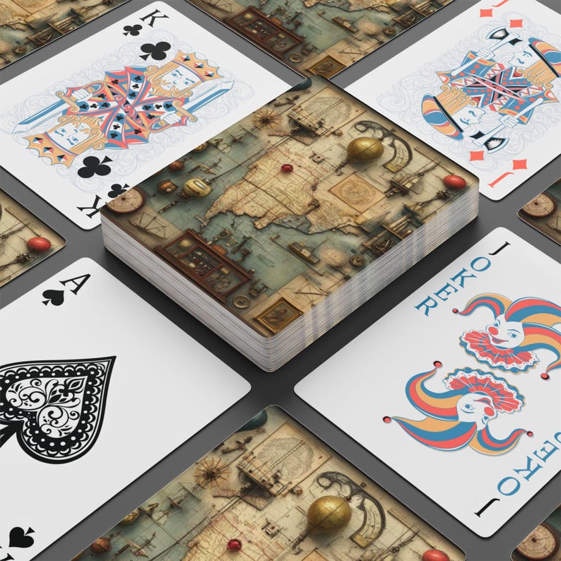 Inventor Atlas Playing Cards - Revolutionary Inventions, Visionary ...
