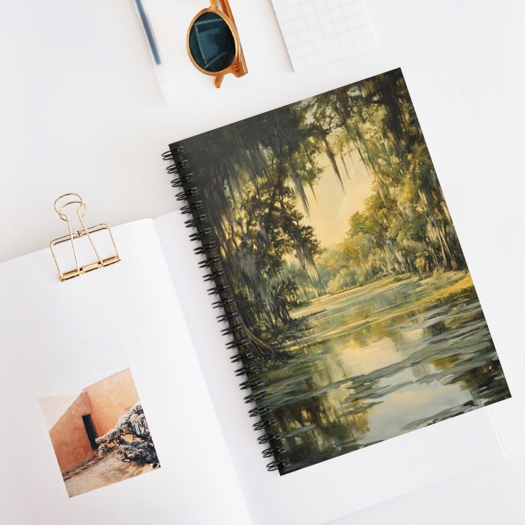 Bayou Country Spiral Notebook - Ruled Lines, Perfect for Journaling ...