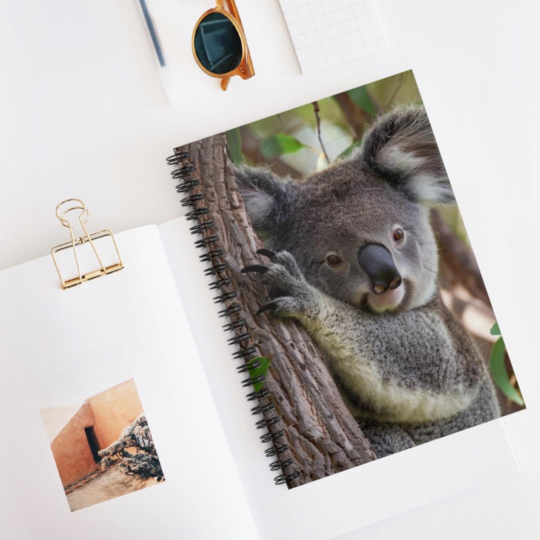Koala Spiral Notebook, Perfect for Animal Lovers, Journaling, Students ...