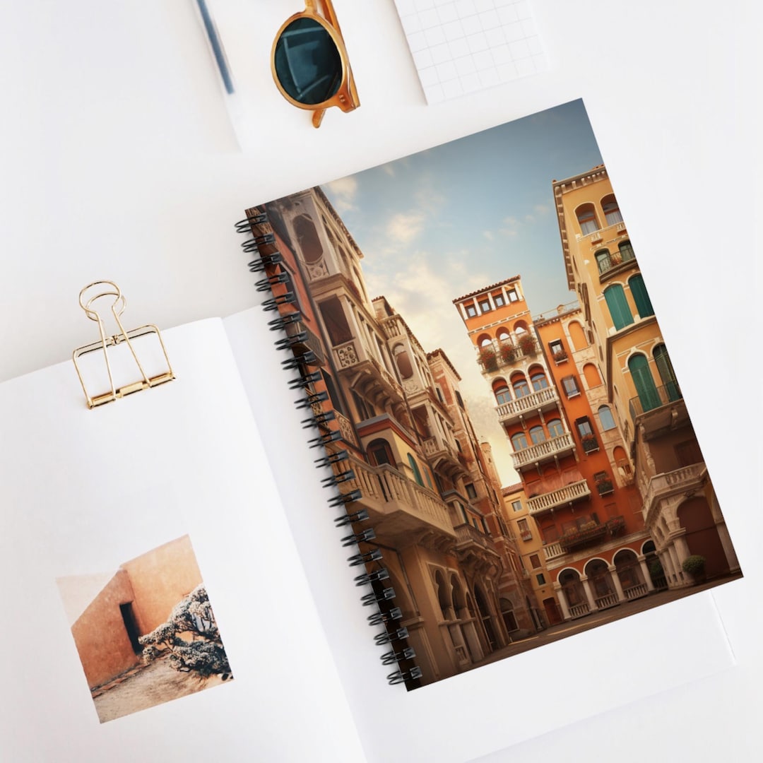 Italian Architecture Spiral Notebook - Perfect for Writing, Journaling ...
