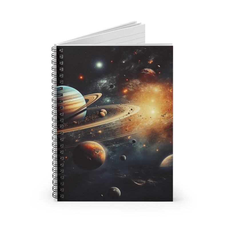 Solar System Spiral Notebook - Cosmic Dreams, Perfect for Students ...