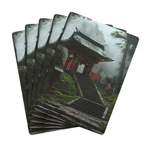 Shinto Shrines Poker Playing Cards, Perfect for Game Nights, Collectors ...