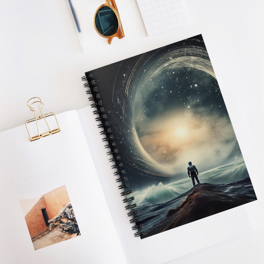 Interstellar Spiral Notebook, Inspirational Journal, Creative Writing ...