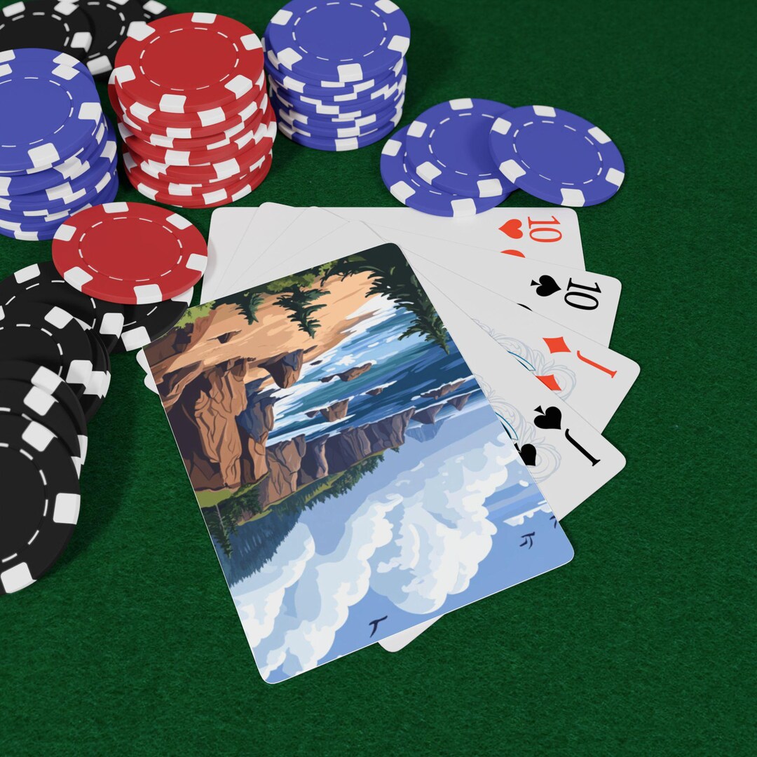 Oregon Coast Poker Playing Cards Set - Perfect for Game Night ...