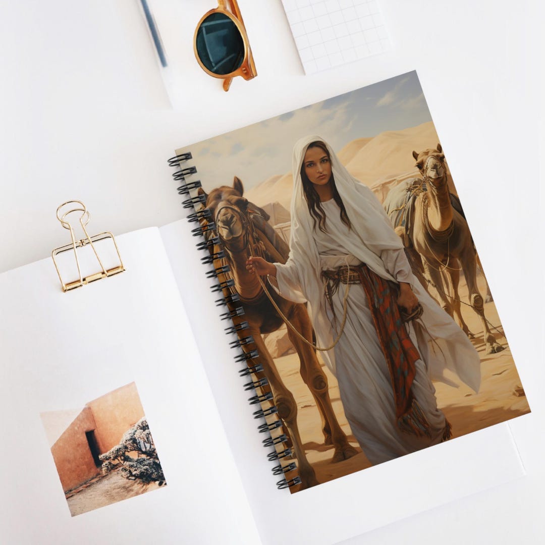 Arabian Life Spiral Notebook - Ruled Lines, Ideal Gift for Writers ...