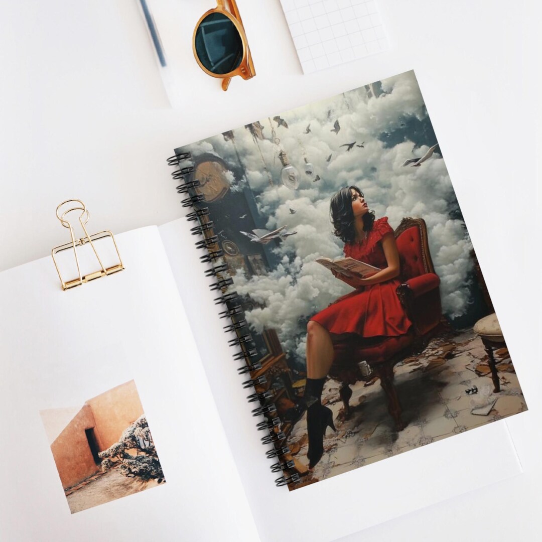 Sensational Scenes Spiral Notebook - Artistic Design, Women's Gift ...