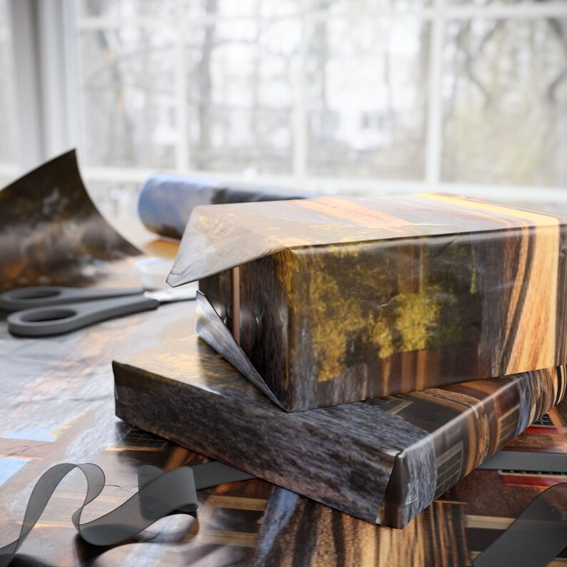 American Architecture Wrapping Papers - Nature-themed Gift Wrap, Eco ...