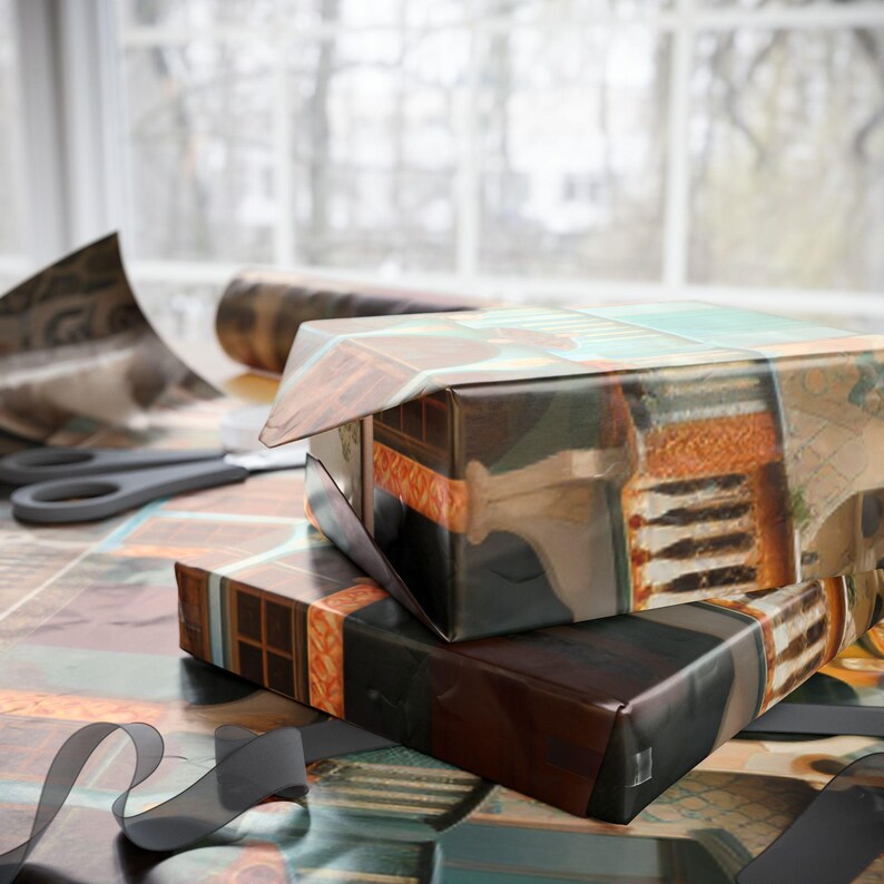 Spain Architecture Wrapping Paper Rolls, Unique Gift Wrap for All ...