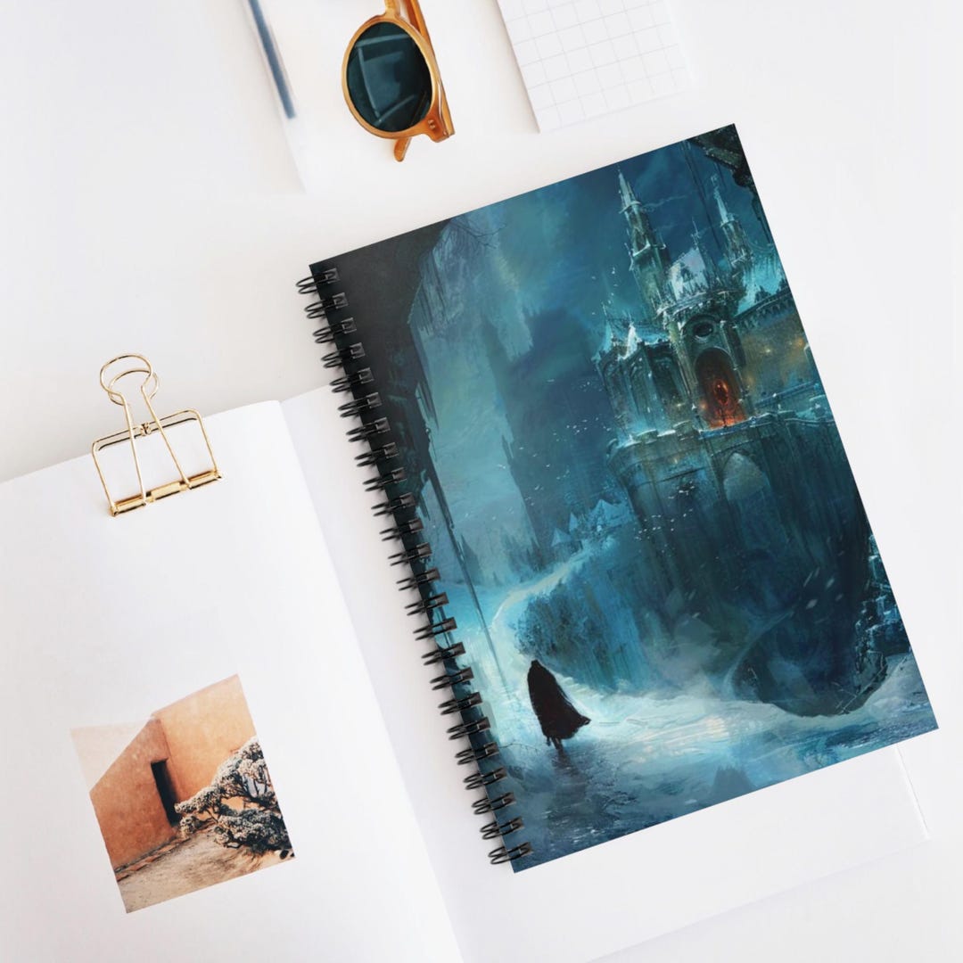 Deep Freeze Spiral Notebook - Arctic Adventure Journal, Winter Gift ...