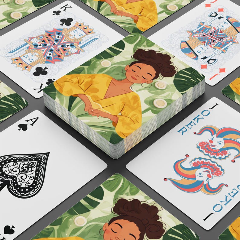 Self Care Playing Cards Set, Unique Card Deck for Game Night, Gift for ...