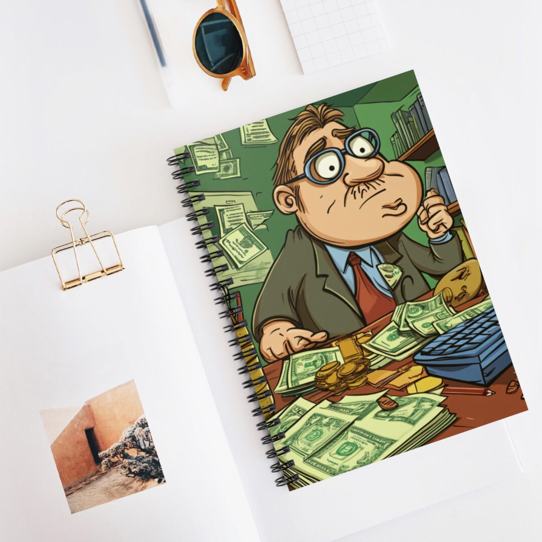 Financial Management Spiral Notebook - Ruled Line, Budget Journal ...