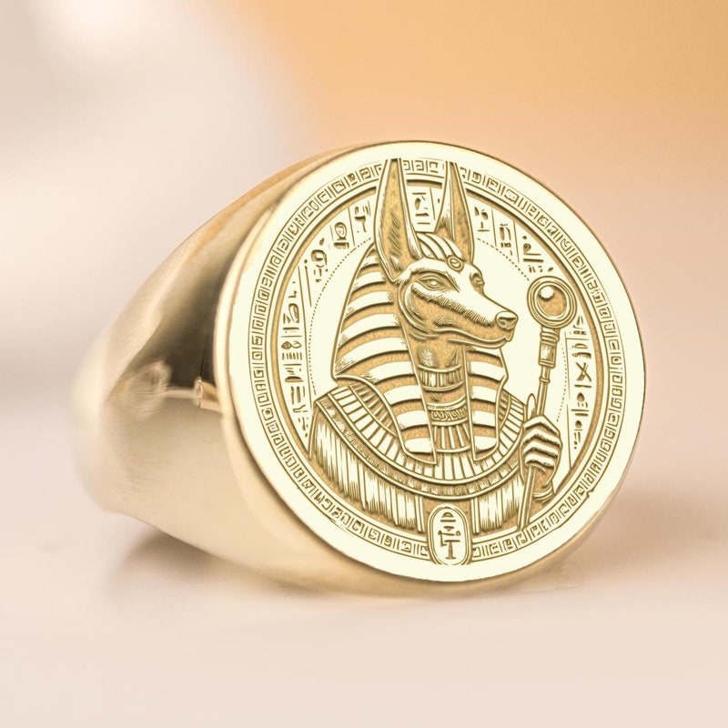 Anubis Ring - Etsy