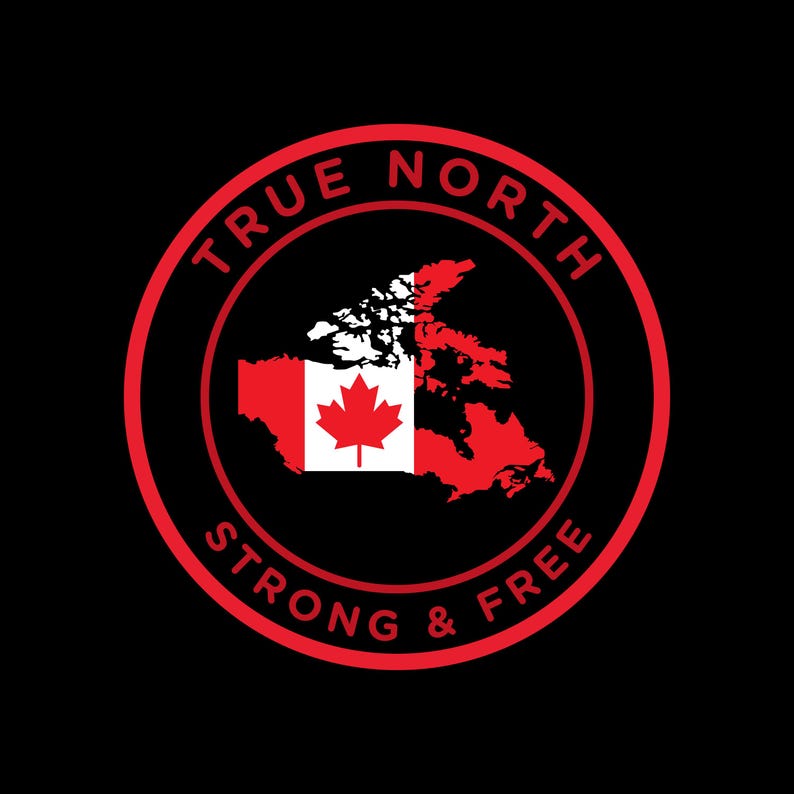 True North Strong & Free Digital Download - Etsy