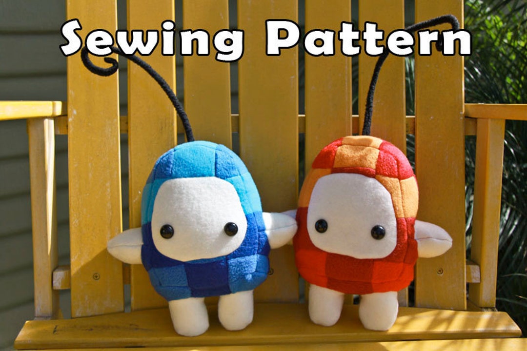 PDF DOWNLOAD Sewing Pattern Puzzle Solvers Plush - Etsy