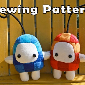 PDF DOWNLOAD Sewing Pattern Puzzle Solvers Plush - Etsy
