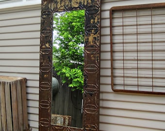 Rustic mirror | Etsy