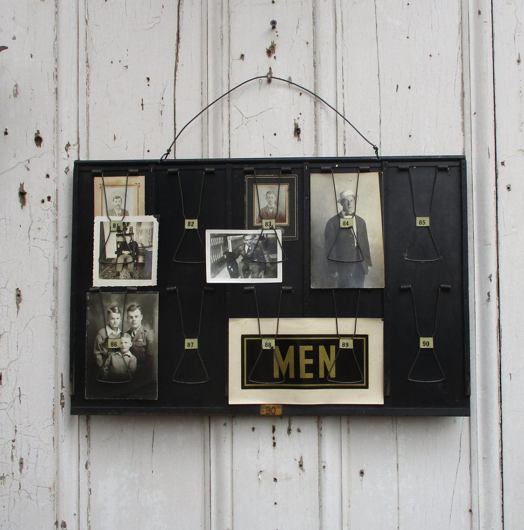 Old Accounting Receipt Clipboard. Vintage Industrial Clipboard. Urban ...