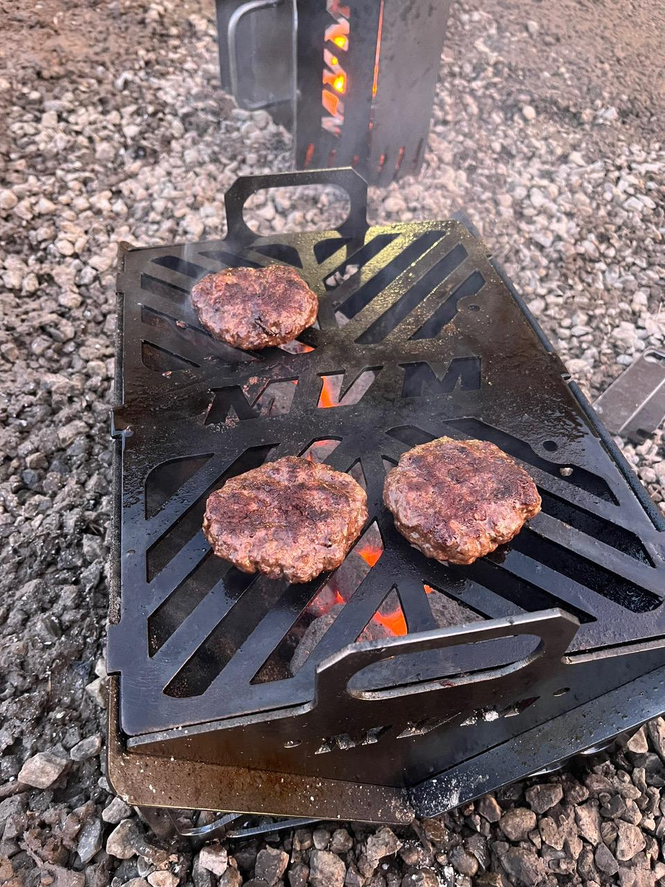 Portable Mini Charcoal Grill - Etsy