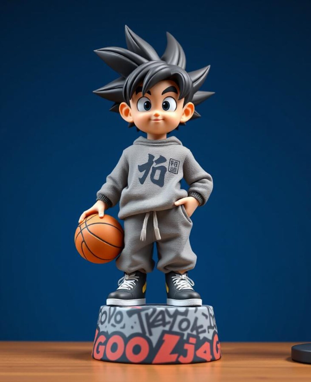 Urban Goku With Basketball - Etsy