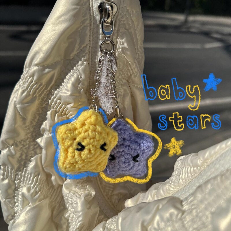 Star Keychain - Etsy