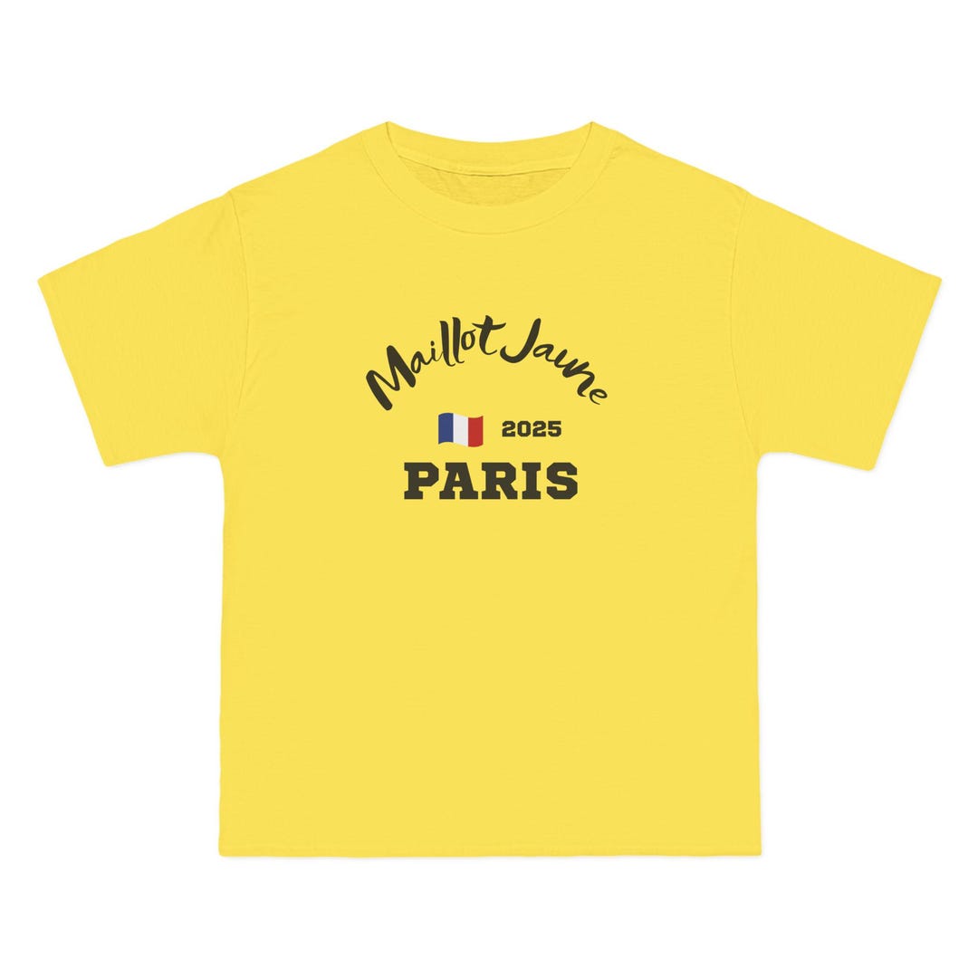 Tour De France Hanes T-shirt: Paris 2025 Maillot Jaune Tee - Etsy