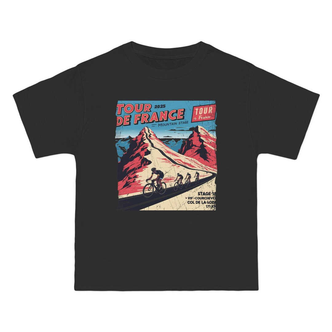 Vintage Tour De France T-shirt: 2025 Cycling Apparel, Hanes 5180 - Etsy