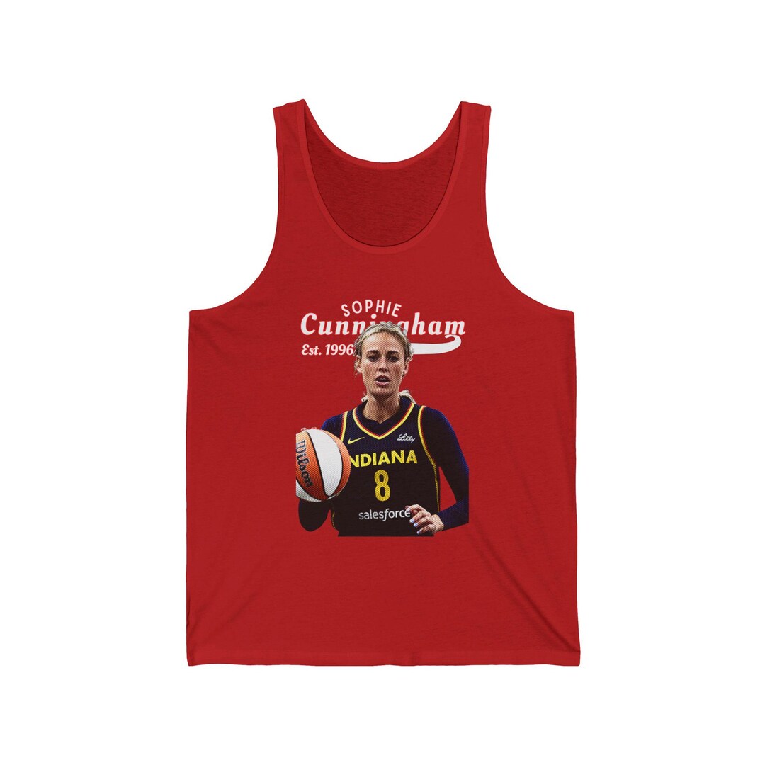 Sophie Cunningham Bella+canvas 3480 Tank Top, Indiana Fever Fan Tank ...