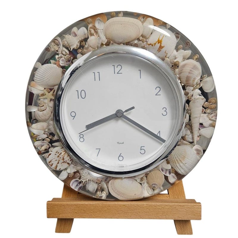 Seashell Clock - Etsy